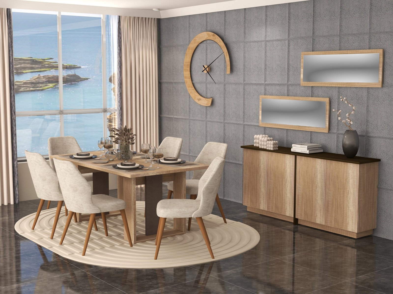 Malmo Dining Set – Beauty Home Gallery