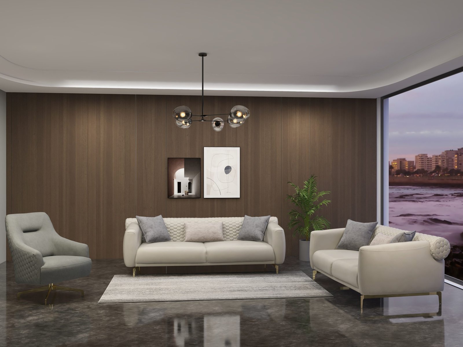 Nelson Sofa Set – Beauty Home Gallery